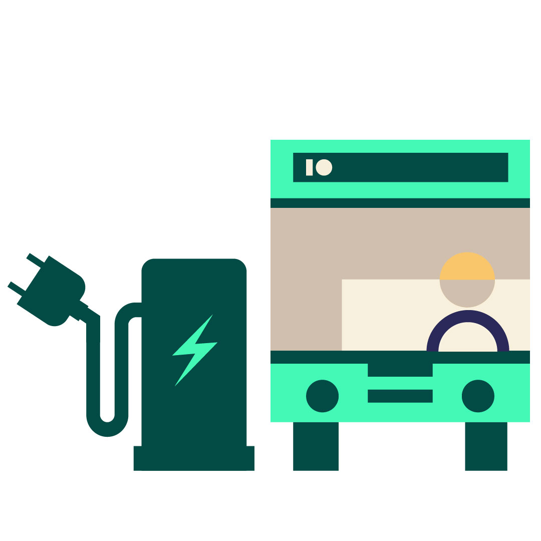 Få støtte til ladere for buss og lastebiler